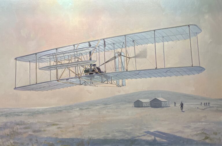 Fine Aviation Artwork: Vintage Aircraft, Historic WWI/WWII Scenes, And Military Heroes