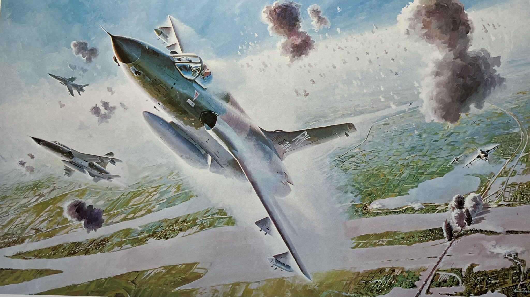 Fine Aviation Artwork: Vintage Aircraft, Historic WWI/WWII Scenes, And Military Heroes