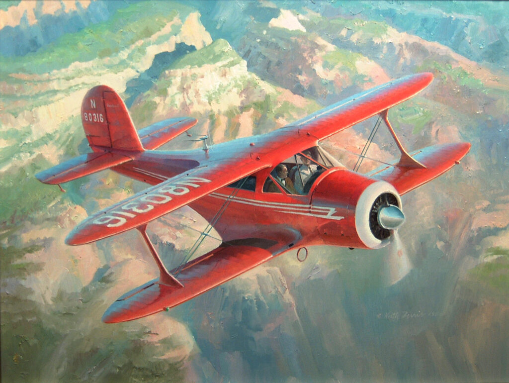 Fine Aviation Artwork: Vintage Aircraft, Historic WWI/WWII Scenes, And Military Heroes